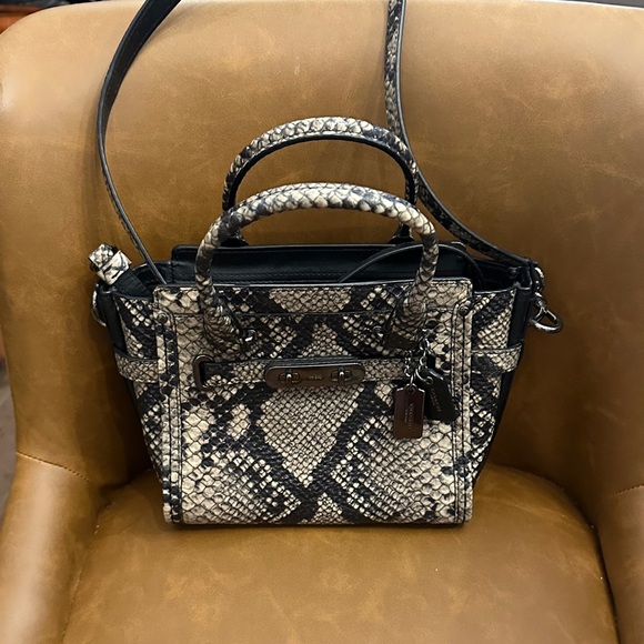Coach | Bags | Coach Rogue 25 In Python Embossed Leather | Poshmark